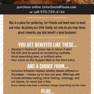 Products – The Union Social House